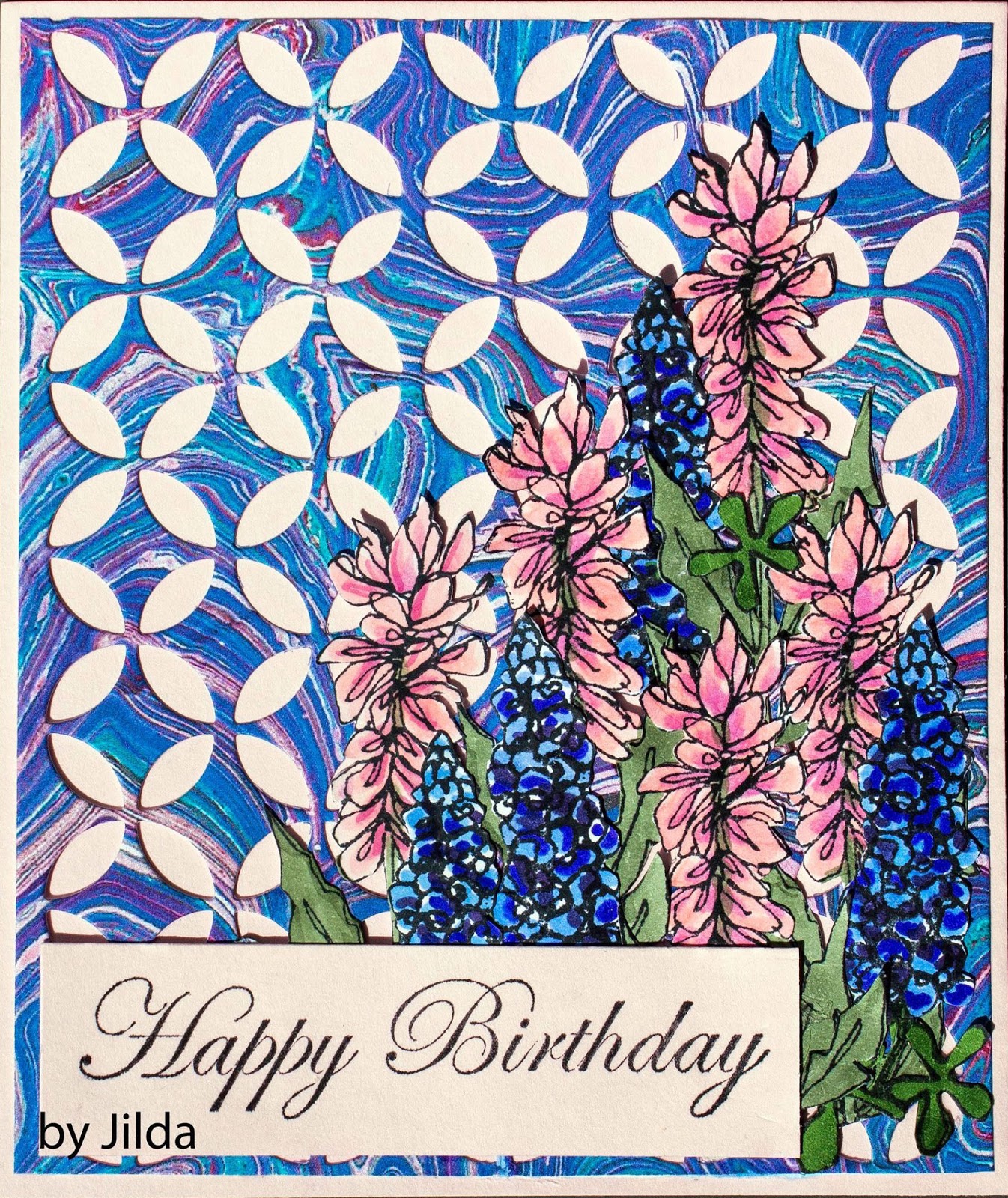 Texana Designs: March 2016 Stamp of the Month - Bluebonnet 2 and ...