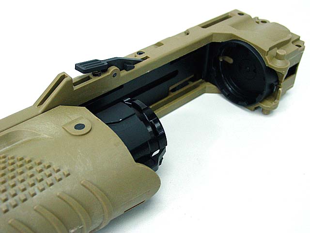 AirShop-Gun: Airsoft EGLM 40mm SCAR Lance Grenade Tan