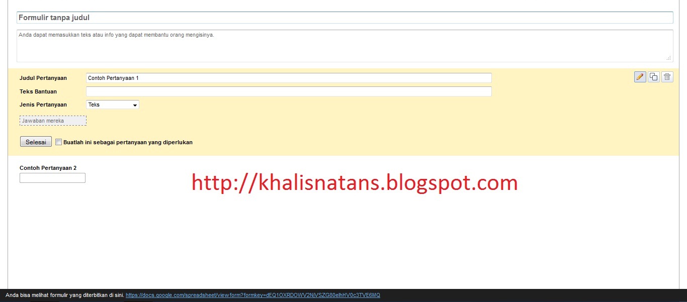 Catatan Hati: Cara Membuat Pendaftaran Formulir