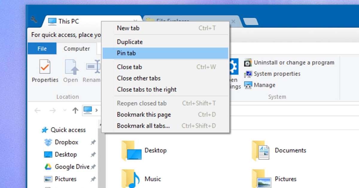 Clover adiciona tabs ao File Explorer do Windows | Aberto até de Madrugada