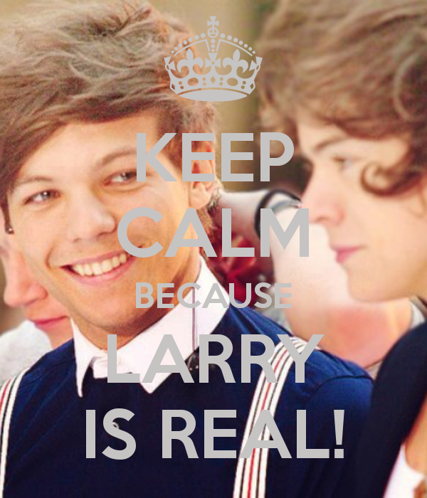Just Another Story About Larry: Keep Calm Larry Shipper