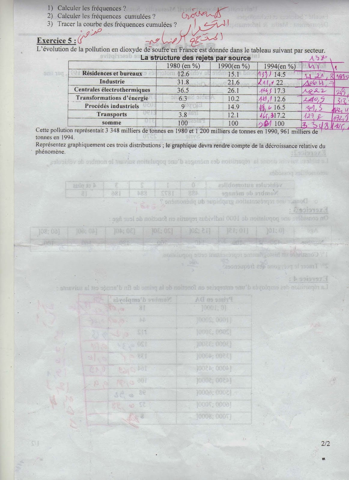 1er année math et informatique