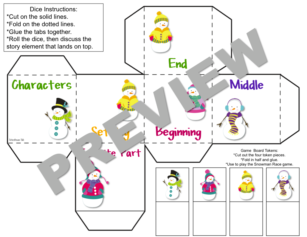 Schoolhouse Talk!: Holiday and Winter FREEBIES!