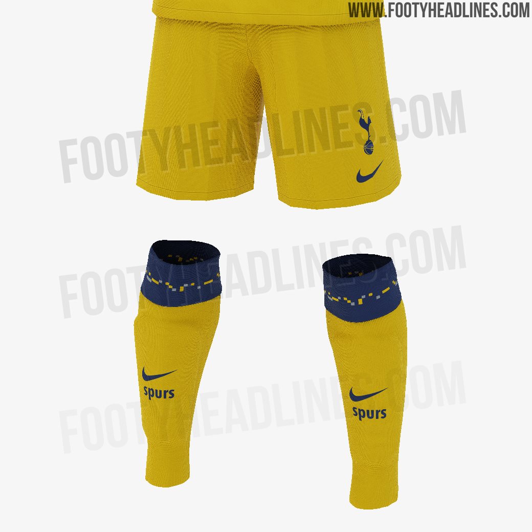 Tottenham Hotspur 20-21 Third Kit Leaked - Full Look With Shorts ...