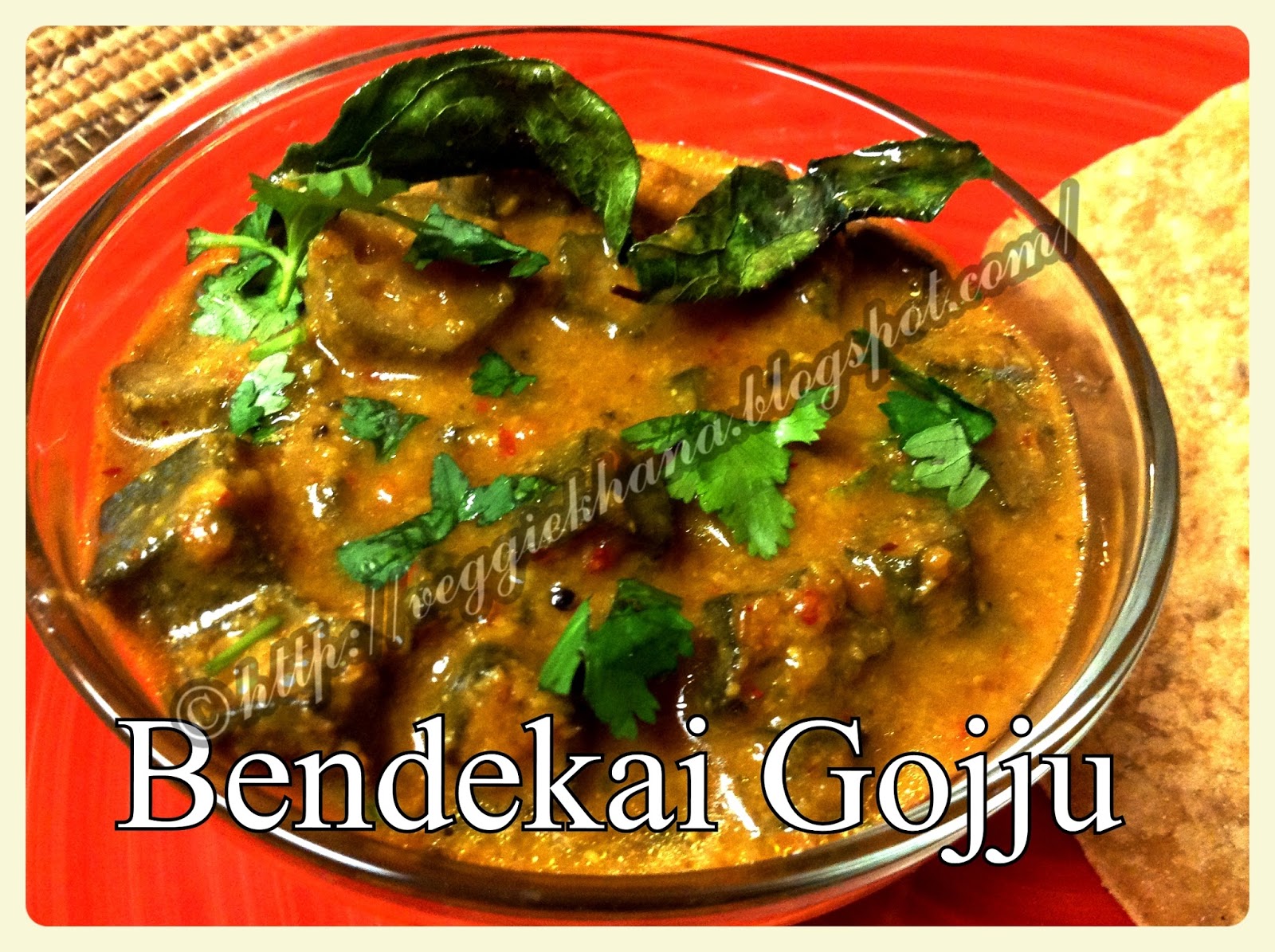 Bendekai Gojju / Okra (ladies finger) Curry / Bhindi Ki Subzi ~ Veggie ...