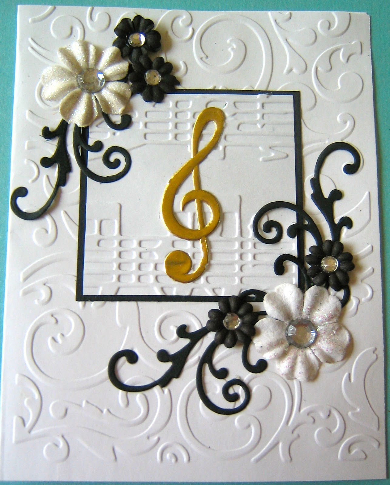 Paulette's a Paper-Artzy: Sympathy Card---Musical Theme