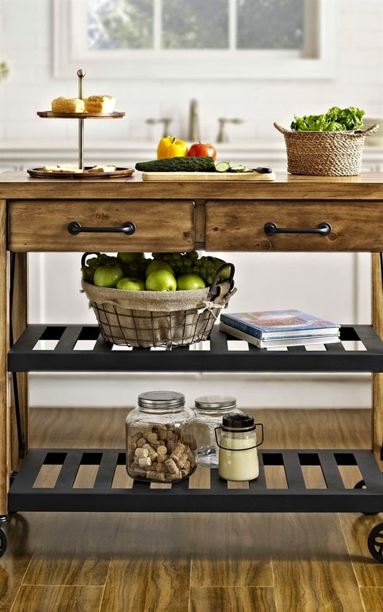 Lee Caroline - A World of Inspiration: Rustic Country Kitchens - Think ...