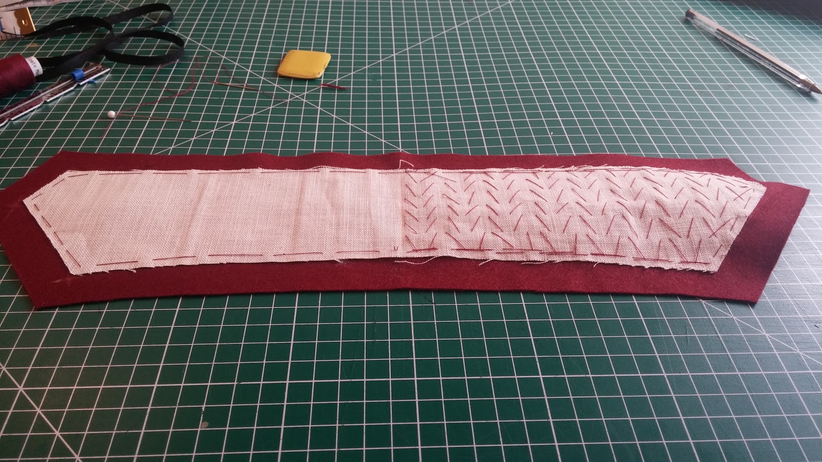 Male Devon Sewing: Hand sewing structure! #Blazerof2016