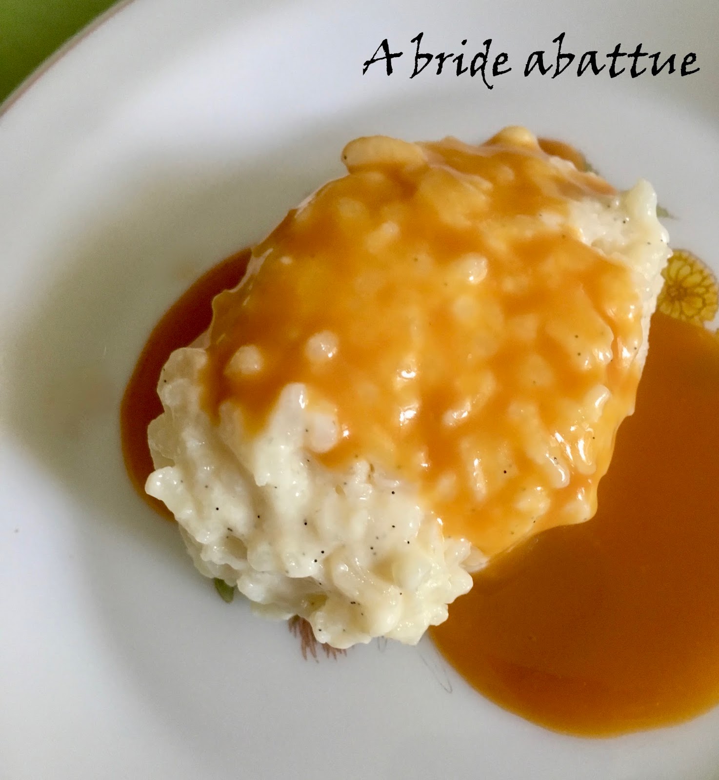 A bride abattue: Le riz au lait, dessert préféré des chefs français