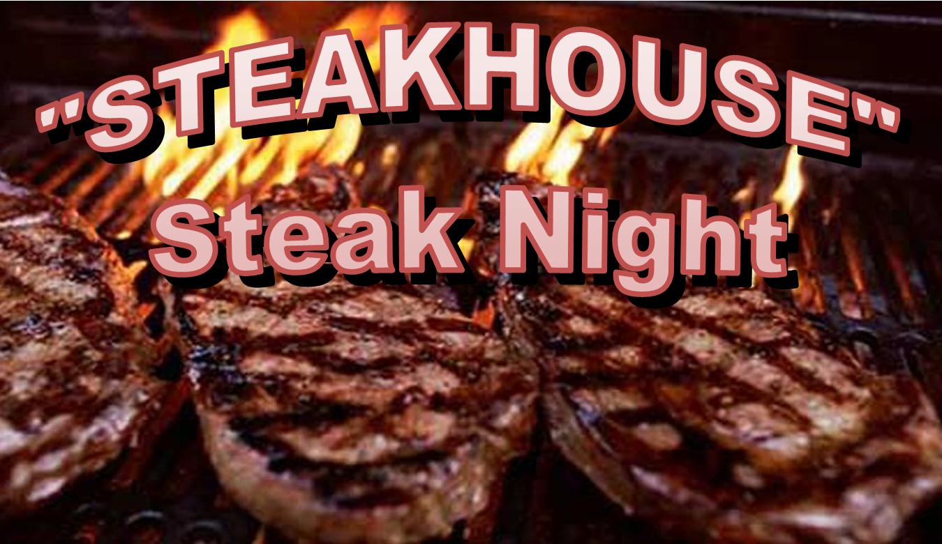 The Jolly Roger Taproom: STEAK NIGHT @ THE JOLLY