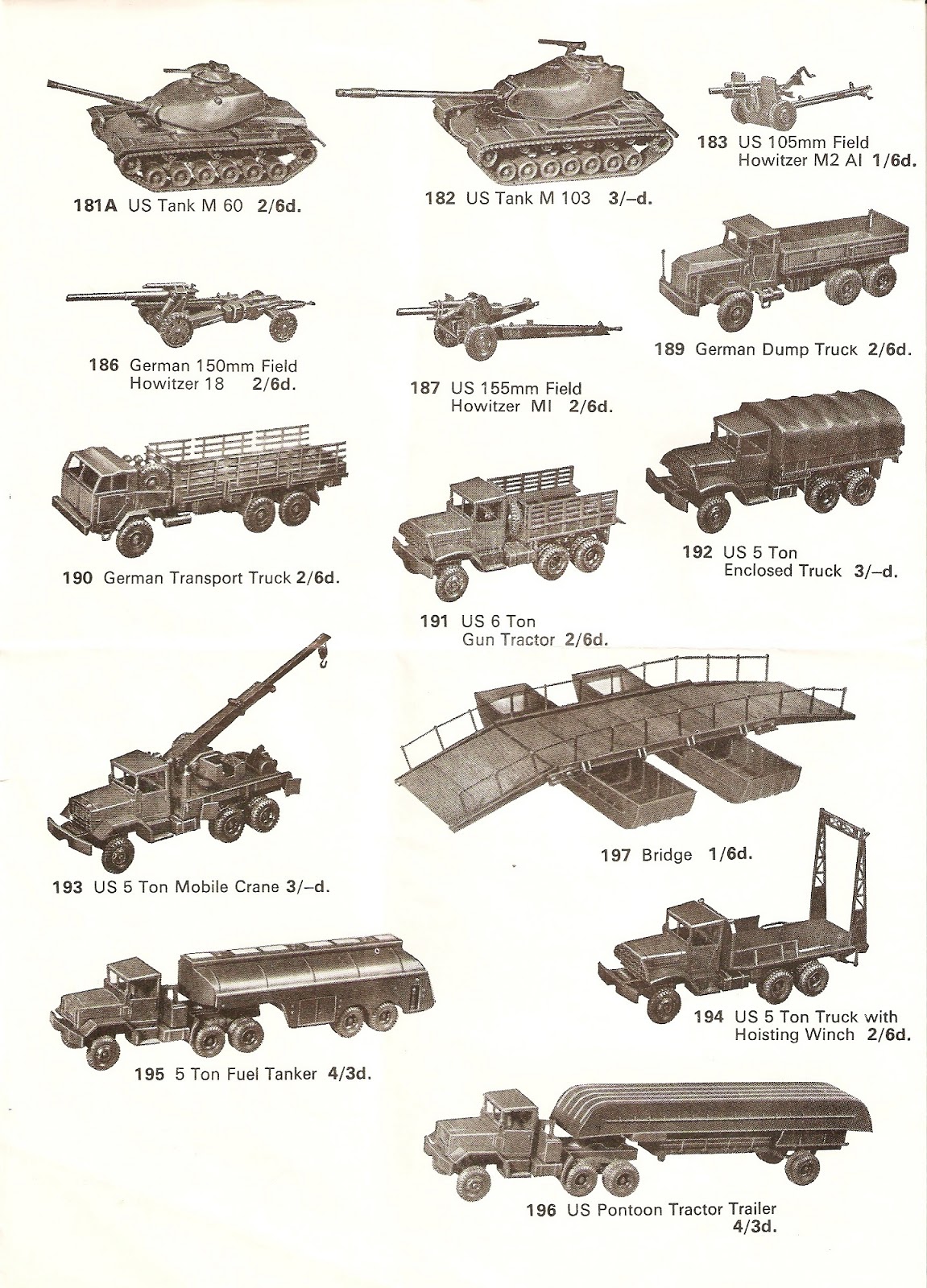 Wargaming Miscellany: ROCO Minitanks: old catalogue