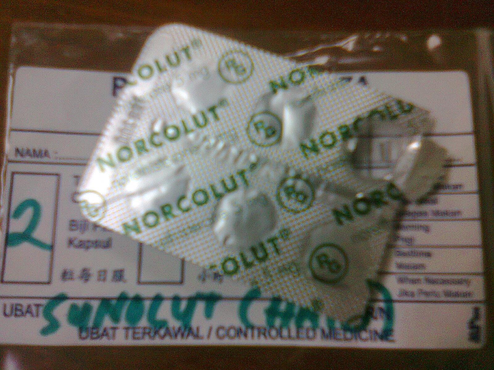 seriously?: sunolut .. norcolut ..kalut..