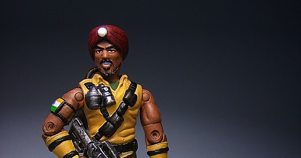 The Cobra Factor: Punjab Indian agent GI Joe custom vintage 80s figure ...