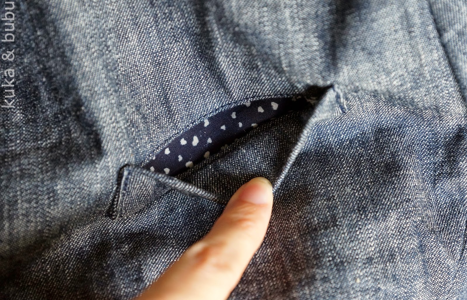 kuka and bubu: Denim jacket (from Burda) – Chaqueta tejana (de Burda)