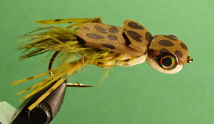Tradd's Flies: Foam Frog