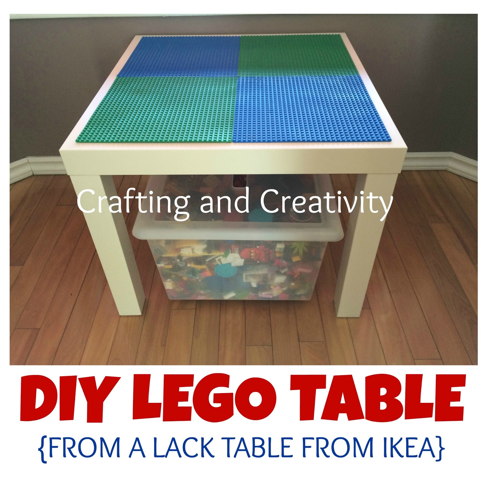 Crafting and Creativity: DIY Lego Table