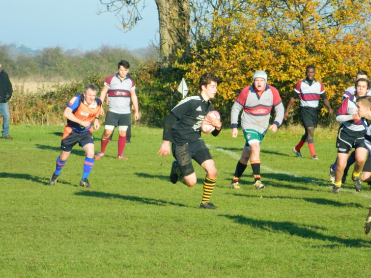 Holt Rugby Club Under 16s: West Norfolk v Holt 01.12.13