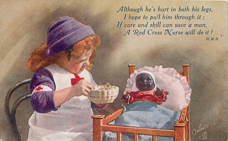 "MAKE DO DOLLS": Happy Birthday To The American Red Cross