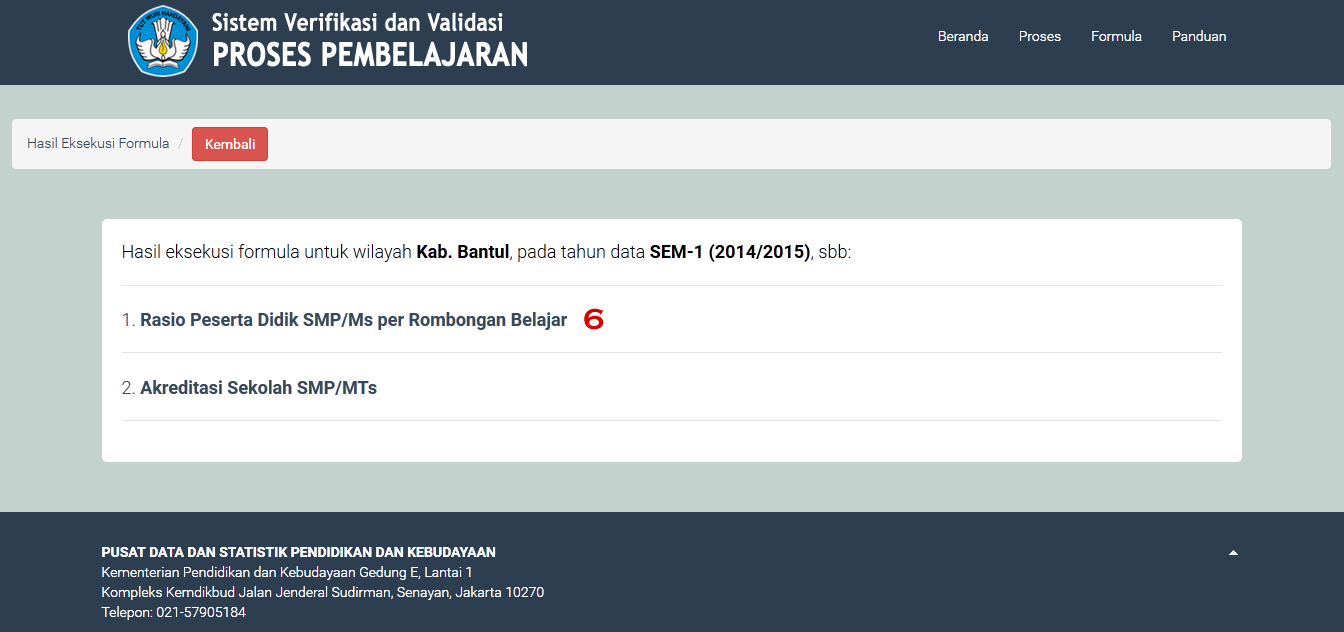 Verifikasi dan Validasi ( Verval) Proses Pembelajaran 2015 dialamat ...