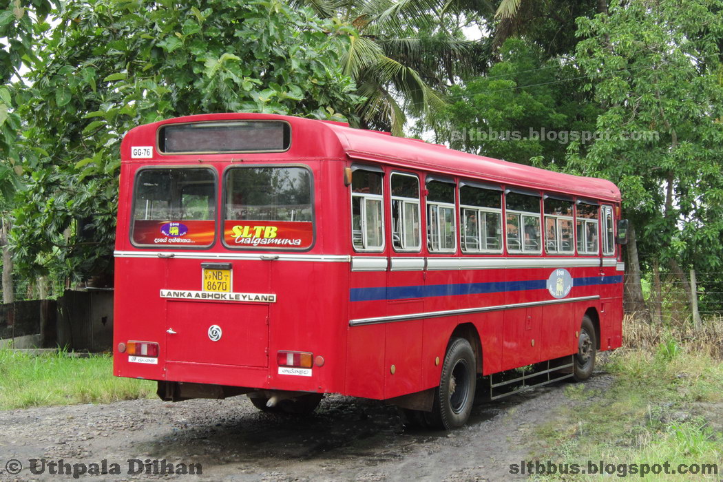 SLTB buses - ශ්‍රී ලංගම බස්: Ashok Leyland Viking Turbo bus from SLTB ...