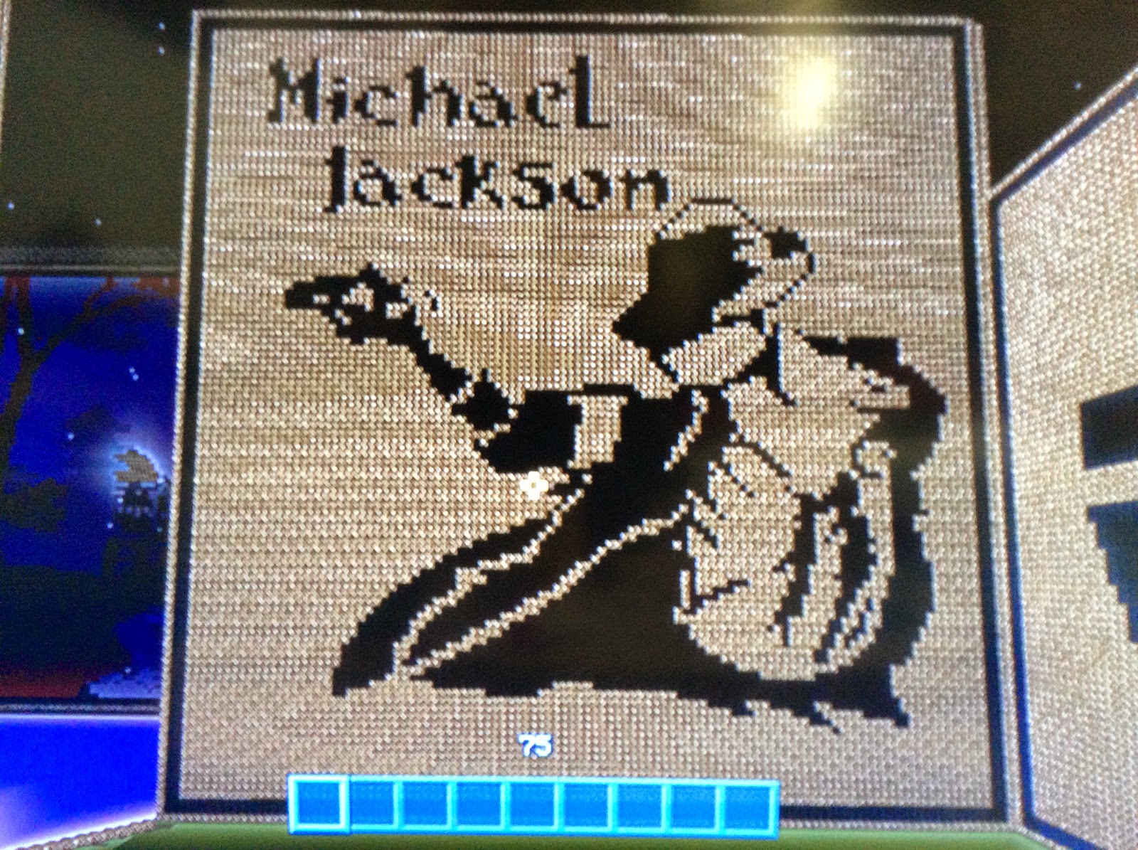 Passion Pixel art: Pixel art Michael Jackson