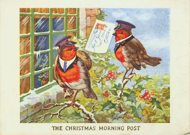 Hypnogoria: FOLKLORE ON FRIDAY - The Robin and Christmas