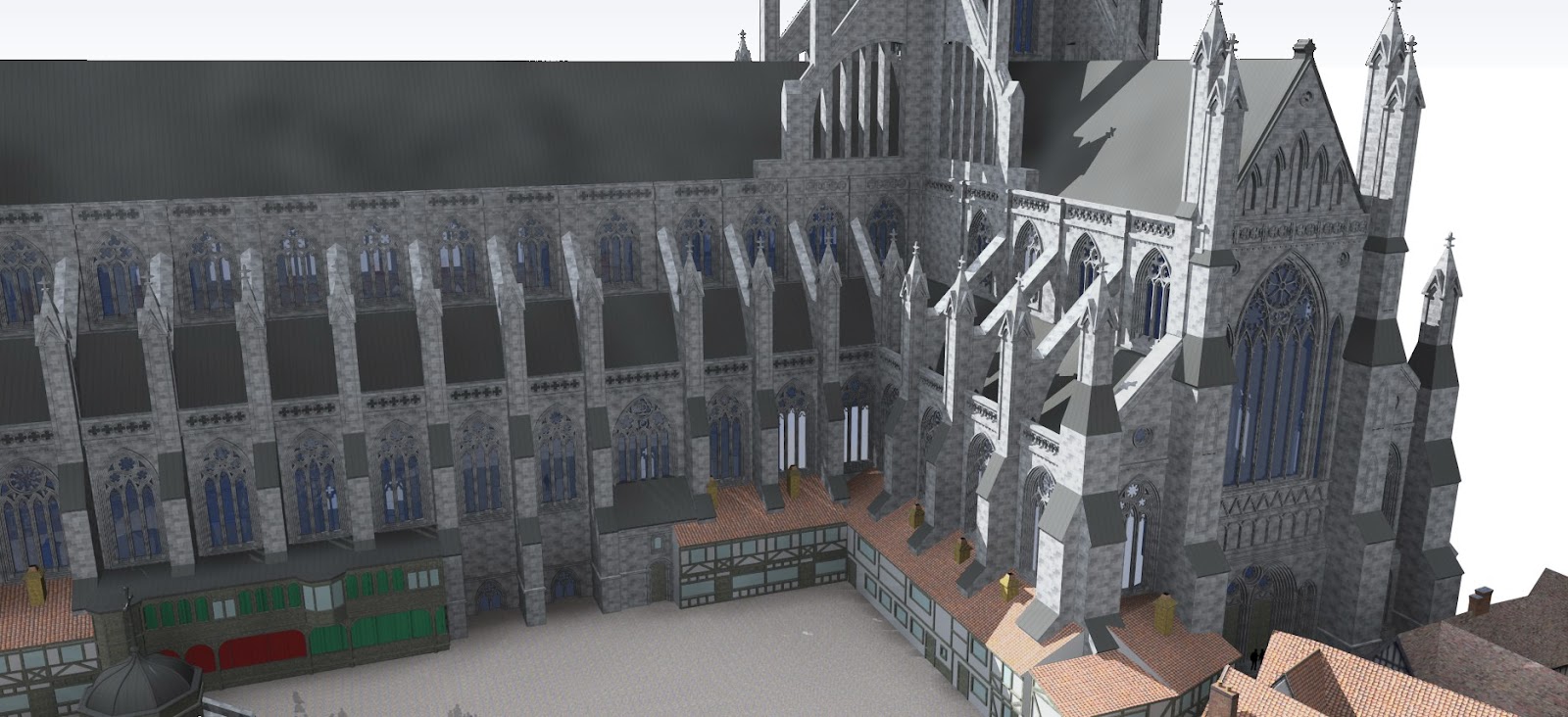 The Virtual St Paul's Cathedral Project: New Images of the St Paul's Model
