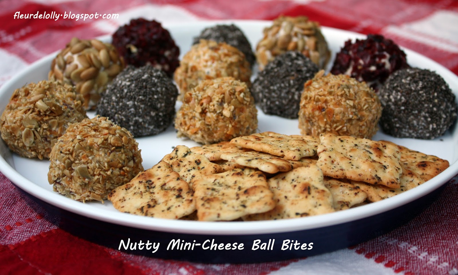 Fleur de Lolly: Nutty Mini-Cheese Ball Bites