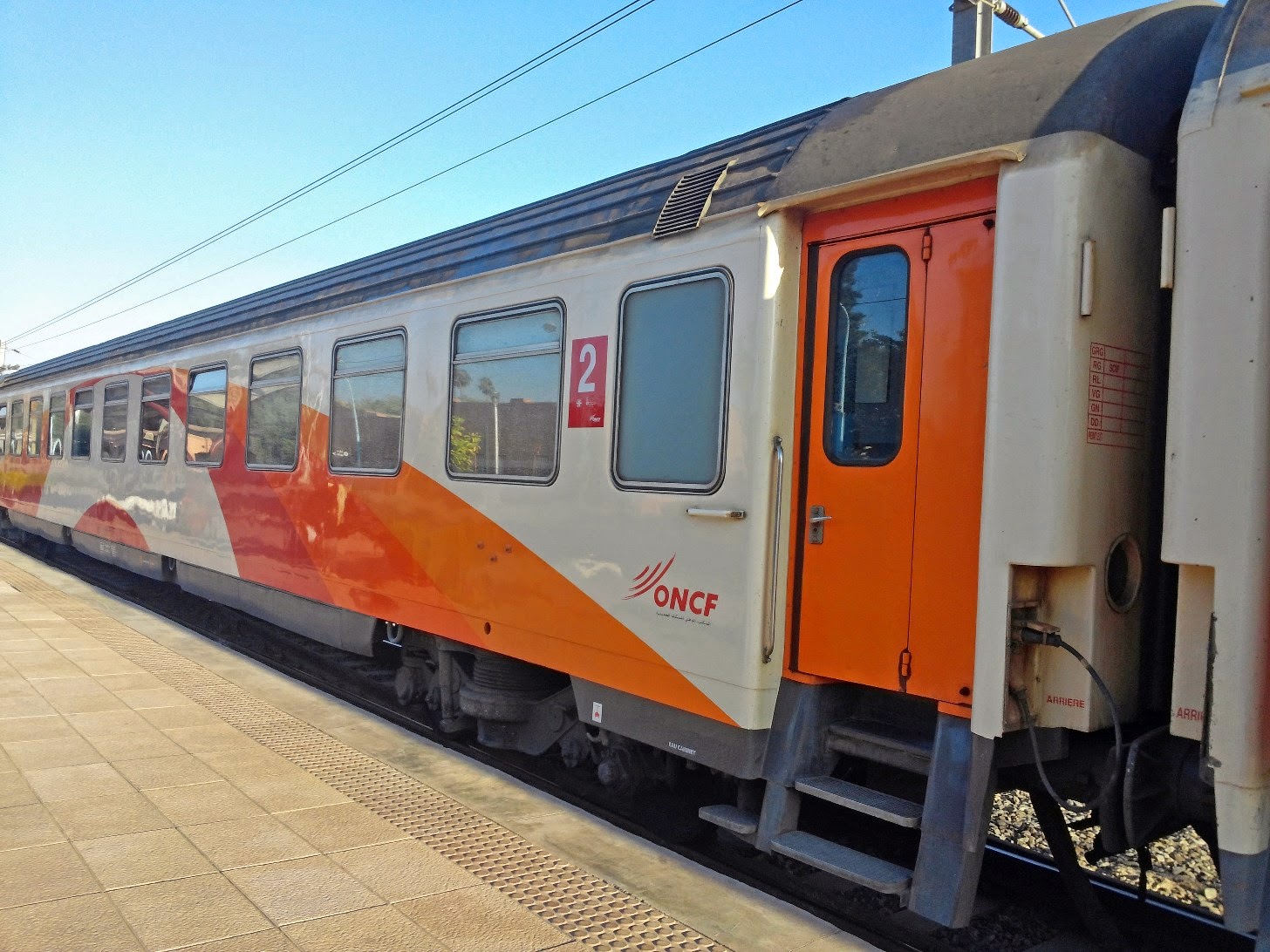 the viewing deck: Casablanca Tour 1st part; Train trip from Marrakesh