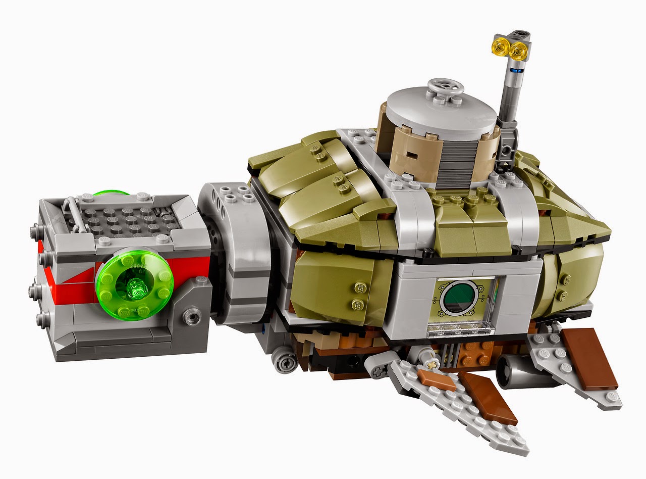 The Lego King: Lego Ninja Turtles Karai Bike Escape, T-Rawket Sky ...