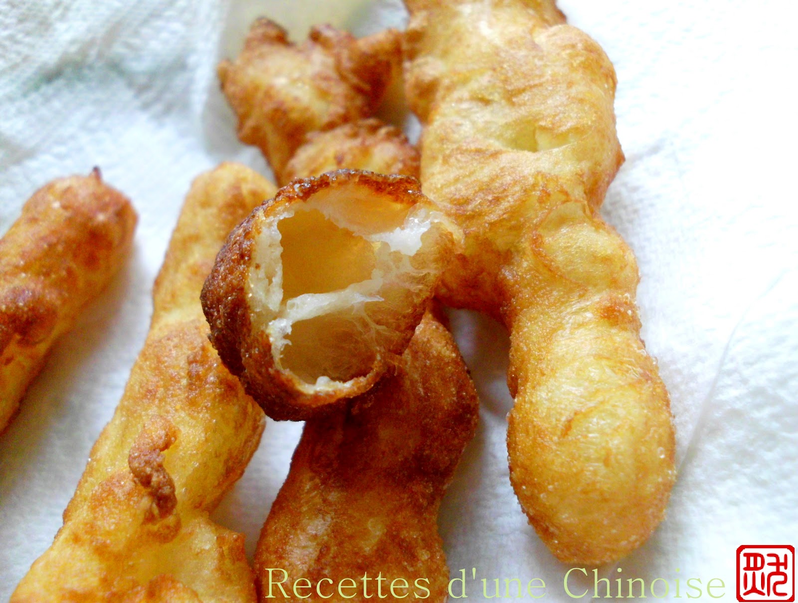 Recettes d'une Chinoise: You Tiao - Petit beignet pour un petit dej ...