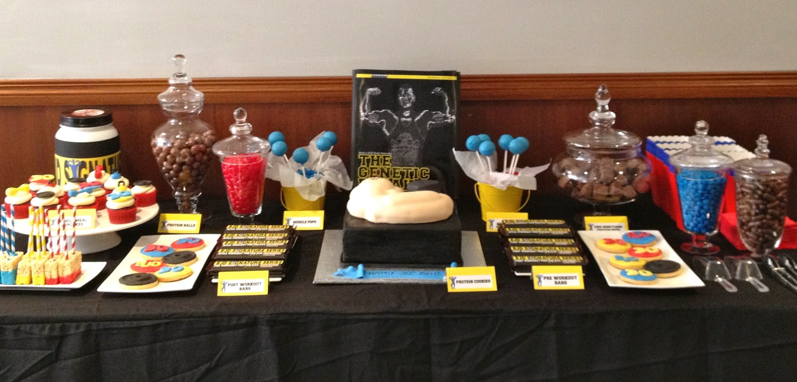 Lil Party Animals: Bodybuilder Birthday Party