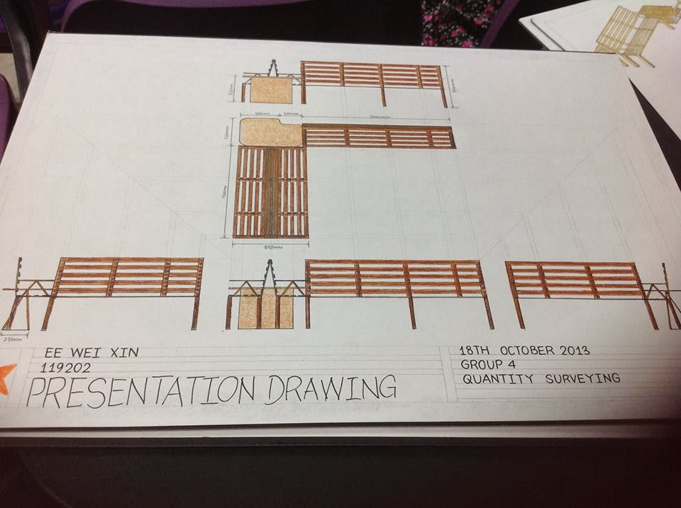 Wei Xin: Project 4 - Presentation Drawing