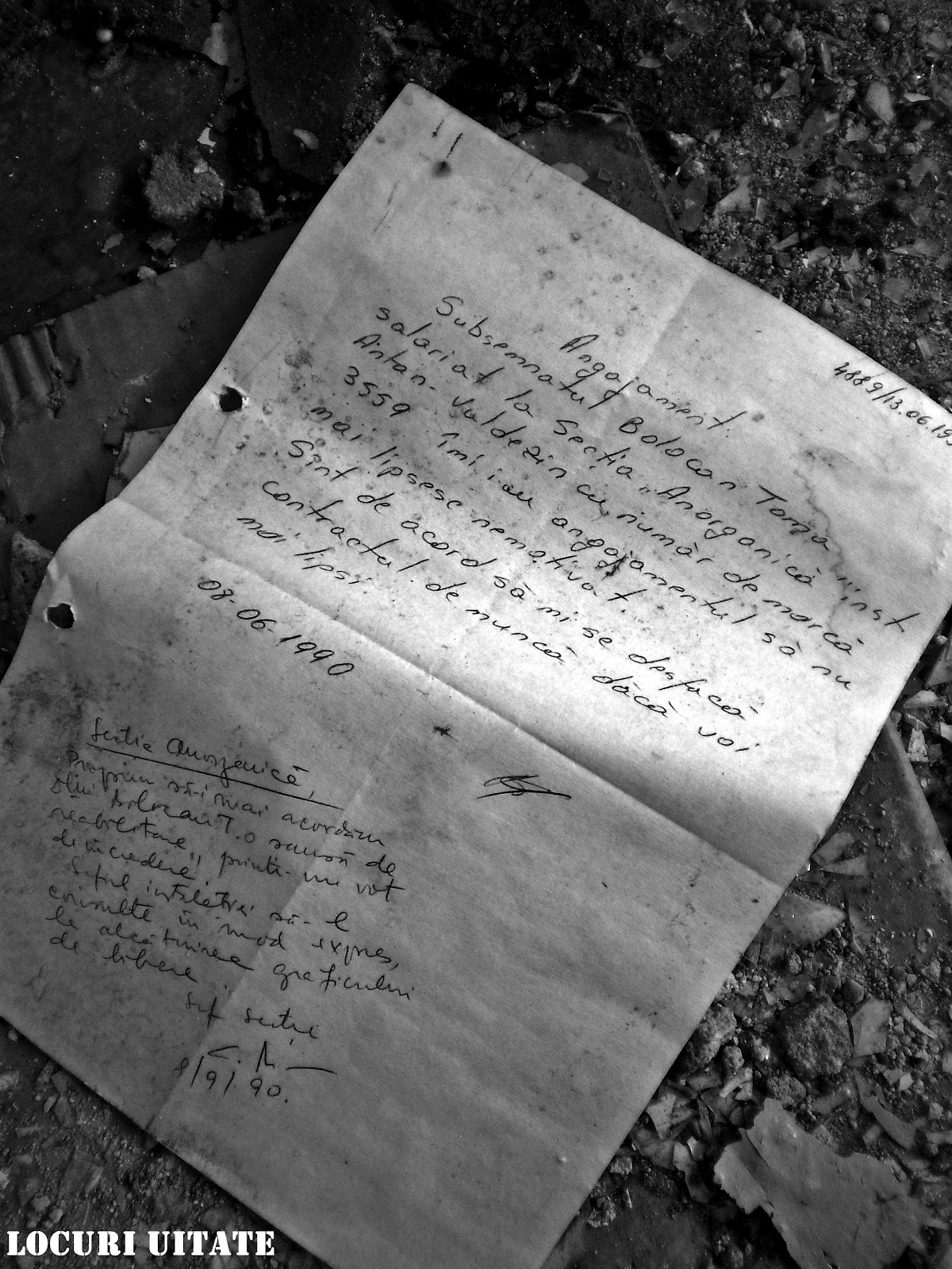 Chimopar / Intreprinderea Chimica Dudesti - Locuri uitate