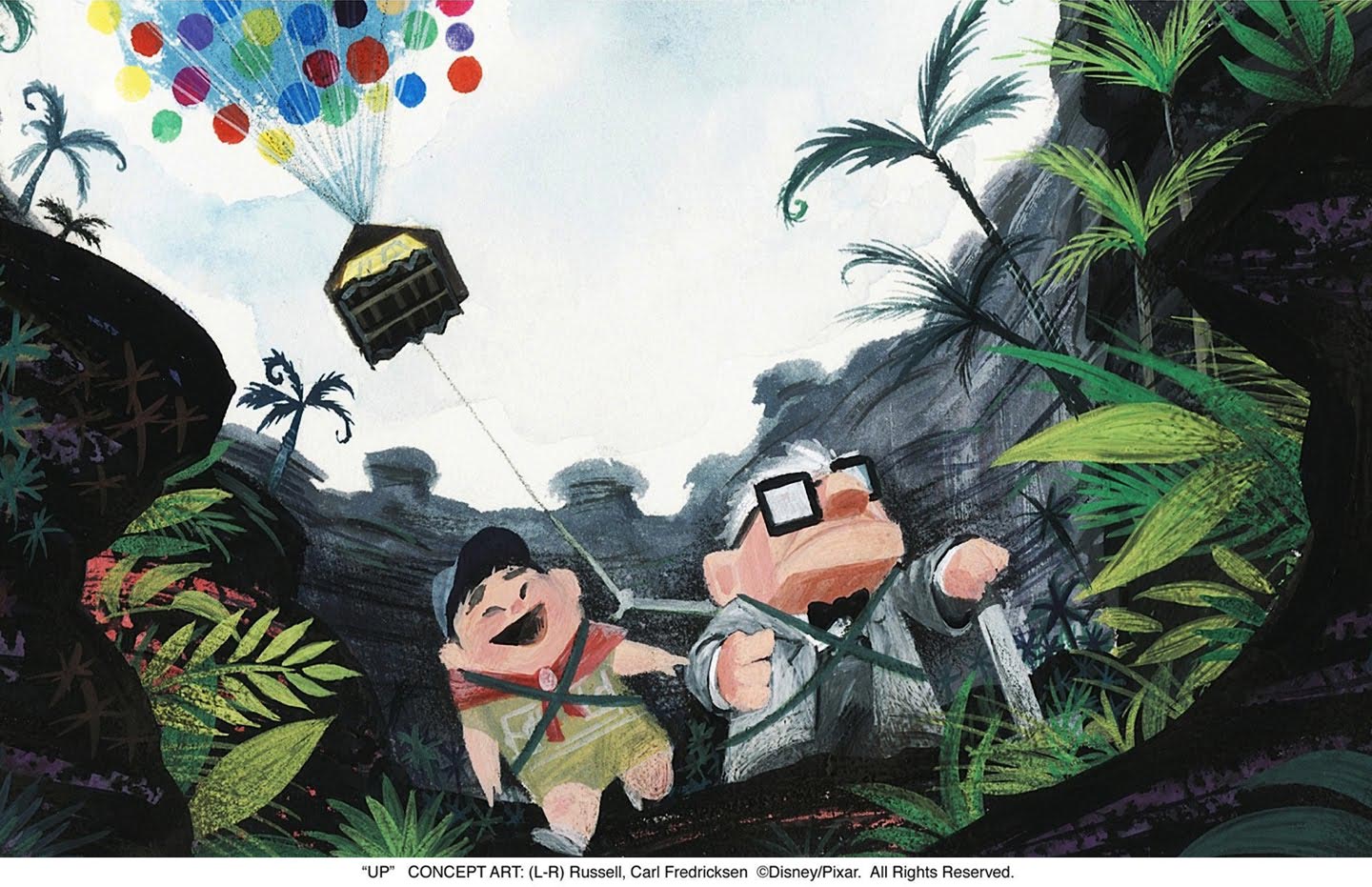 Living Lines Library: Up (2009) - Color Scripts, Part 3