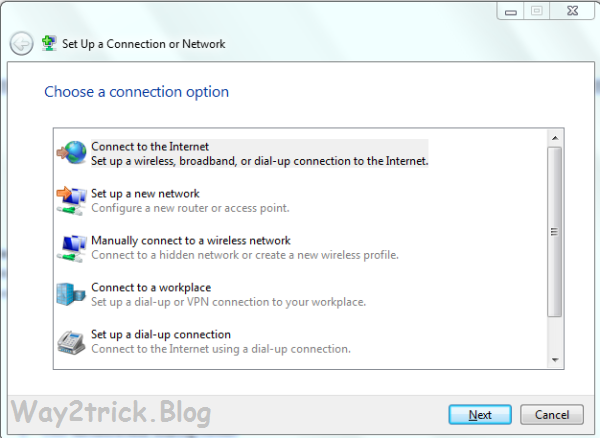 How to Set up Internet Access on a New Windows Computer ~ Way2Trick