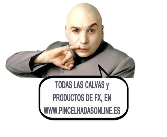 Blog del Maquillaje Profesional: Como poner correctamente una Calva de ...