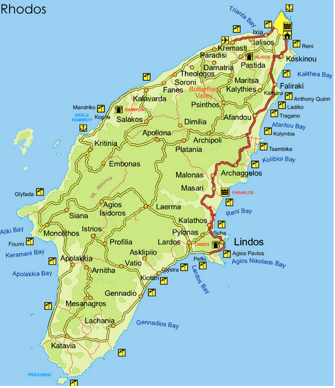 Rodos- Wyspa Słońca - informacje ogólne | Strefa Podróży