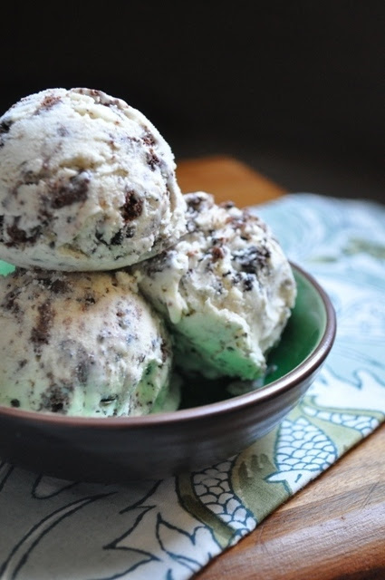 The Ginger Snap Girl: Minty Chip and Chocolate Mint Cookie Ice Cream