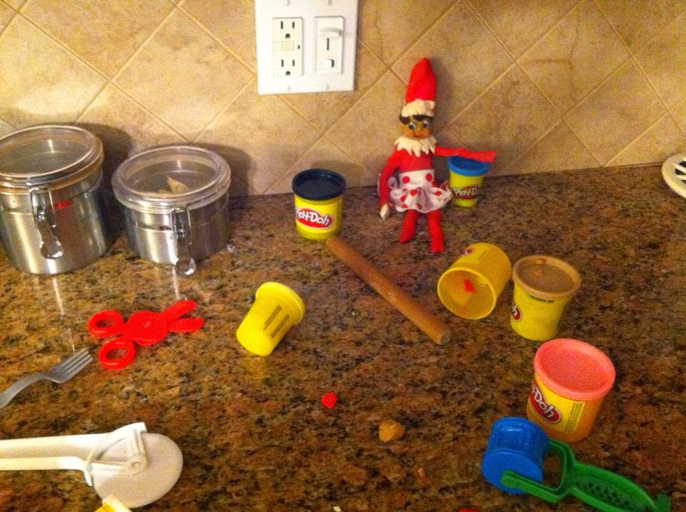 A Mommy's Adventures: Elf On the Shelf Adventures Week 1