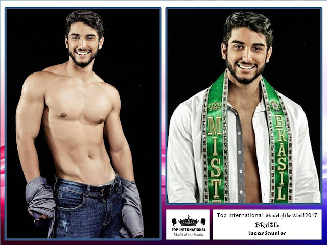 Lucas Saunier: Top International Model of the World Brazil 2017 ...