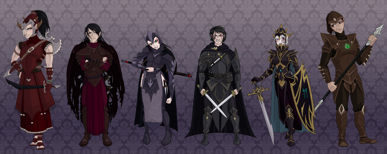 Studio Mikarts: Druchii Commission Parts 1 & 2