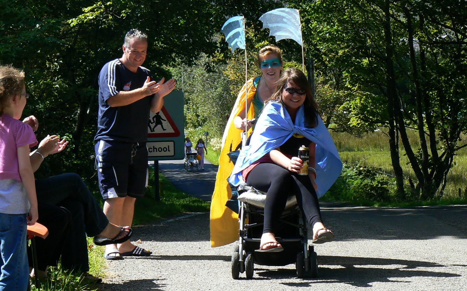 A Kilchoan Diary: Kilchoan Pram Race - Pictures