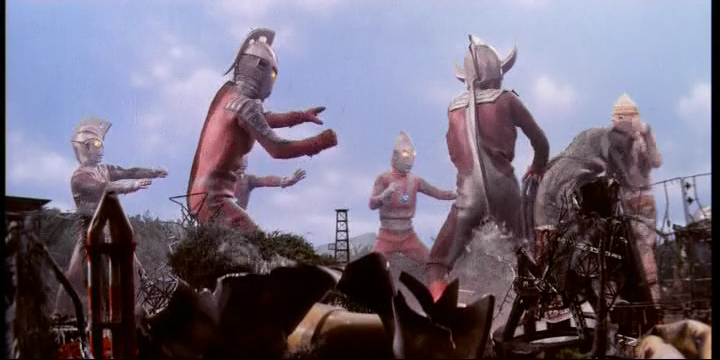 SPACE MONSTER: HANUMAN VERSUS SETE ULTRAMEN AKA THE SIX ULTRA BROTHERS ...