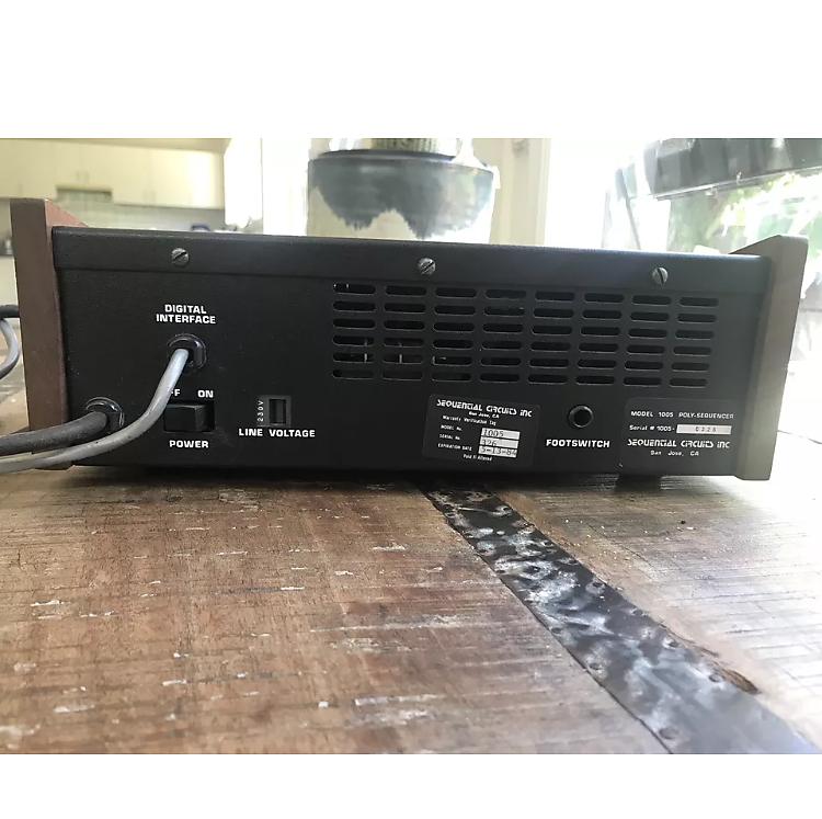 MATRIXSYNTH: Sequential Circuits Poly Sequencer Model 1005 SN 326