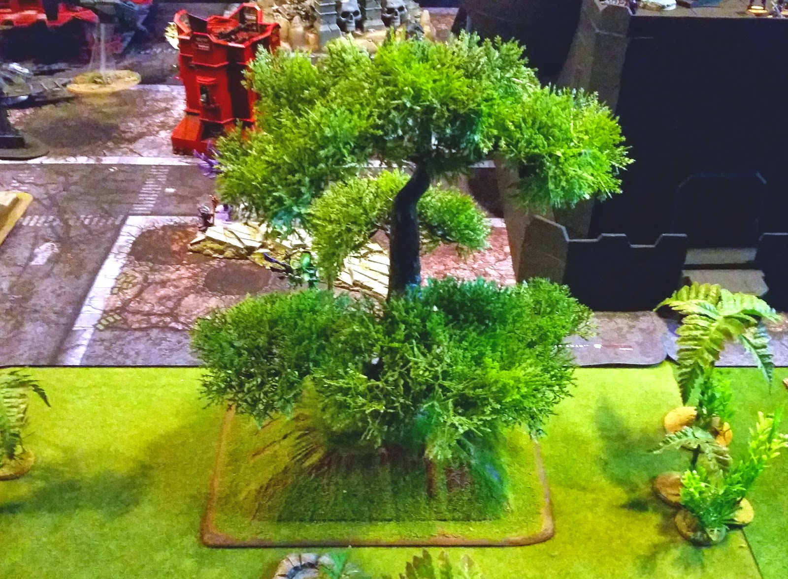 ATTIC WARS - A 40K BLOG!: Giant Trees for 40K Apocalypse!