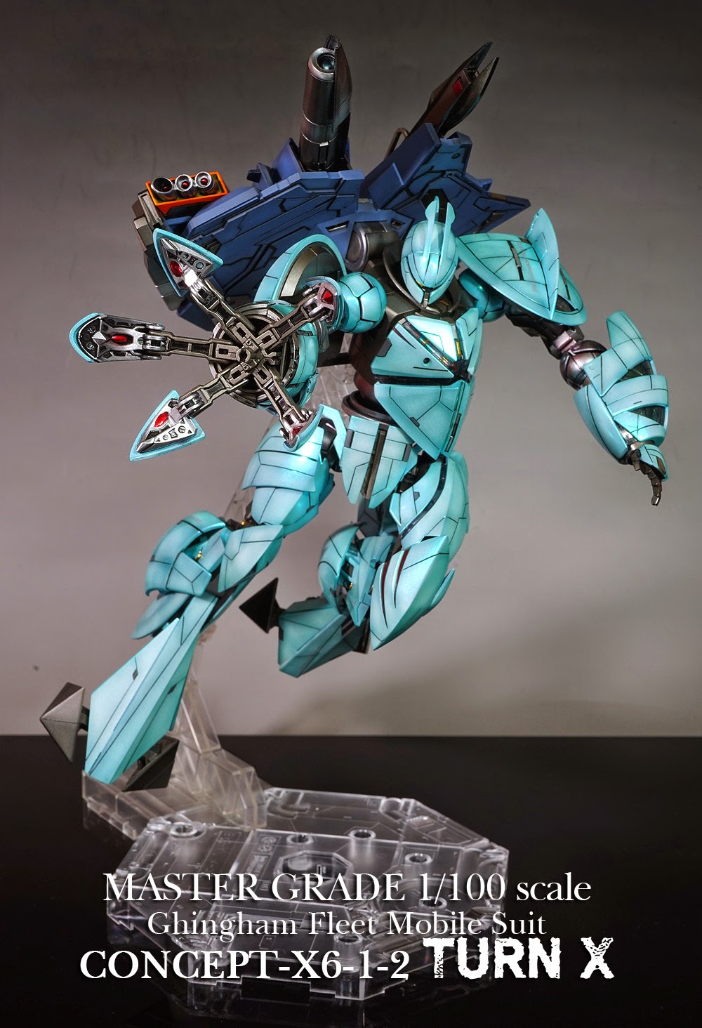 GUNDAM GUY: MG 1/100 concept-X6-1-2 Turn X - Customized Build
