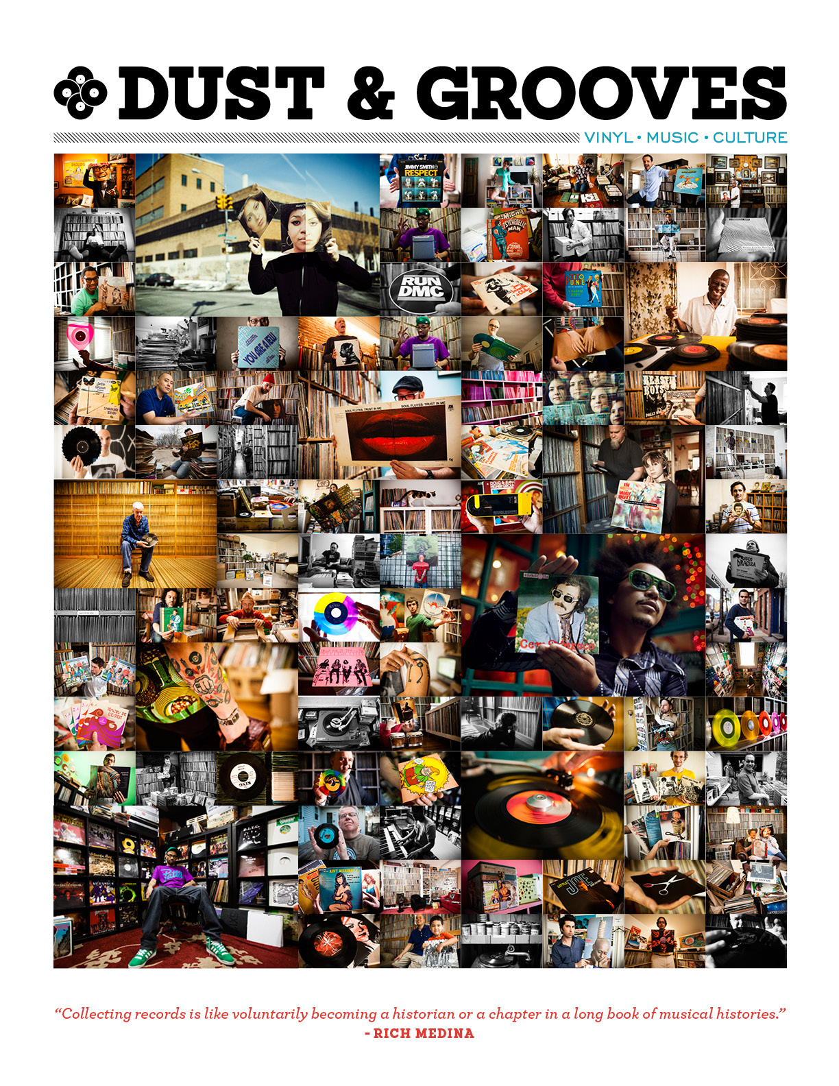 DAILY DIGGERS: Dust & Grooves Book