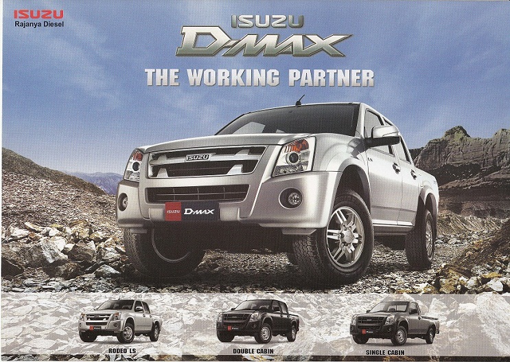 Daftar Harga Isuzu: Daftar Harga Isuzu D-Max Double Cabin Rodeo LS