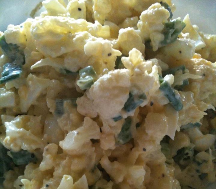 "Fake" Potato Salad (aka low carb)